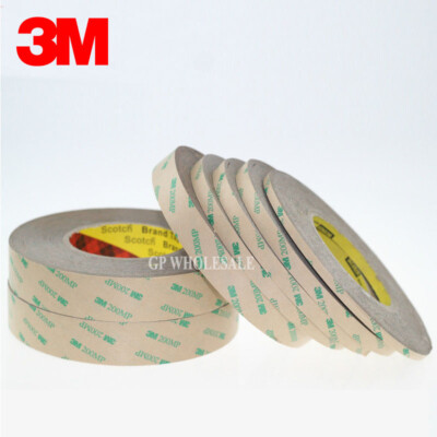 3M 9495MP 200MP Clear Double Sided Adhesive tape Strips Phone Repair 55 ...