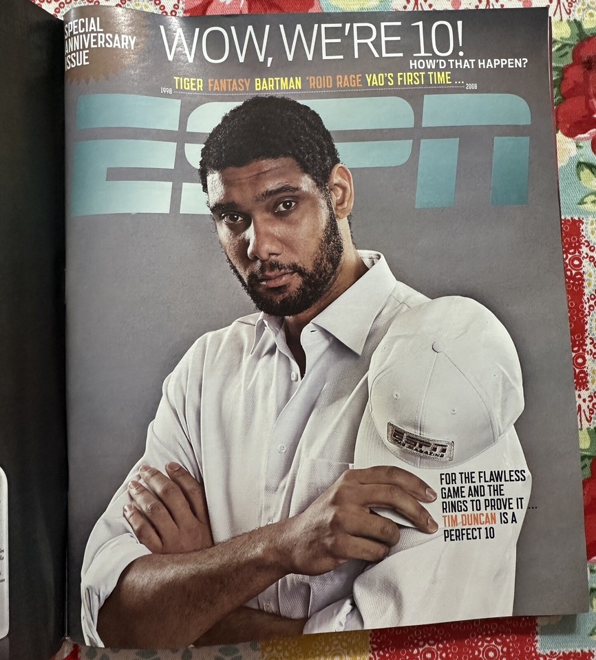 ESPN Magazine 10th Anniversary March 24 2008 LeBron A-Rod Dale JR 10 ...