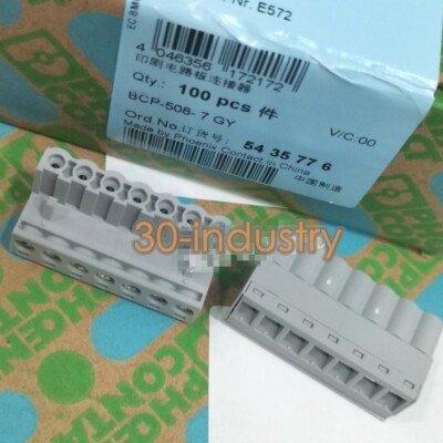100pcs/pack NEW Phoenix Grey terminal BCP-508-7 5.08MM 7P female plug ...