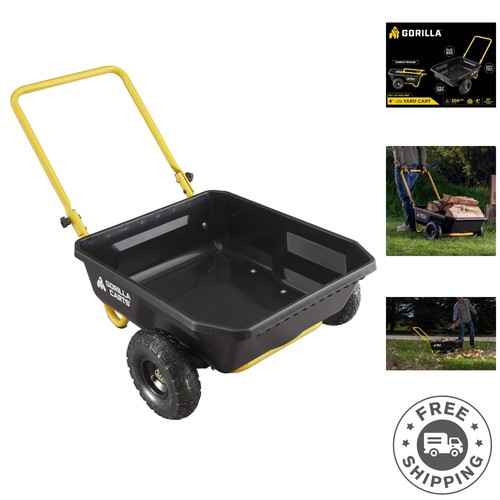 2-Wheel Utility Cart with 300 lb Capacity - Quick Assembly ...