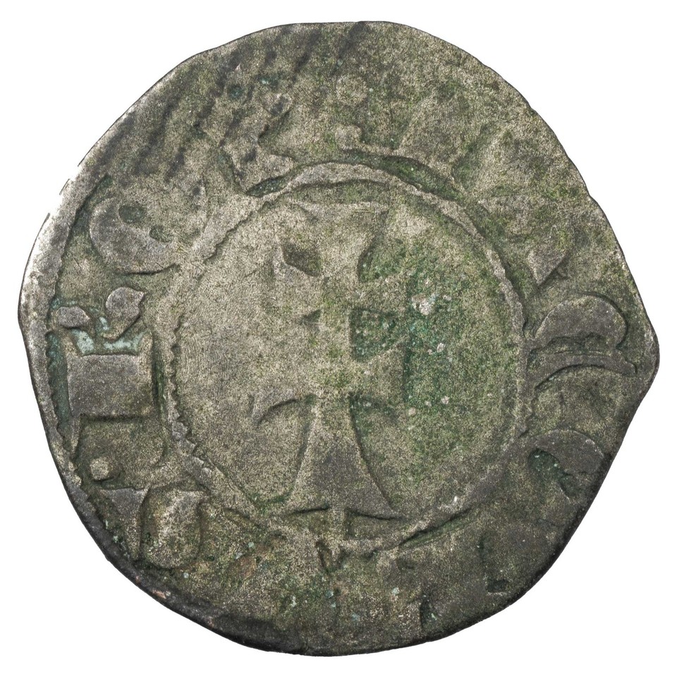 Espagne Royaume d'Aragon Denier Jacques II n.d Sariñena billon Cru.364 ...