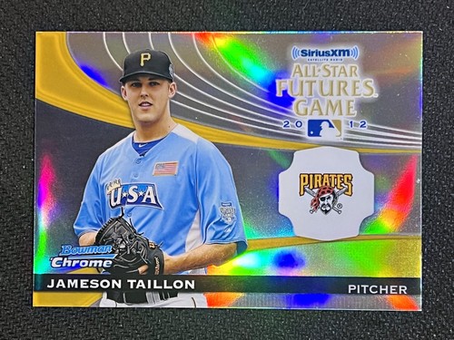 2012 Bowman Chrome Futures Game All Star James Taillon Pittsburgh ...