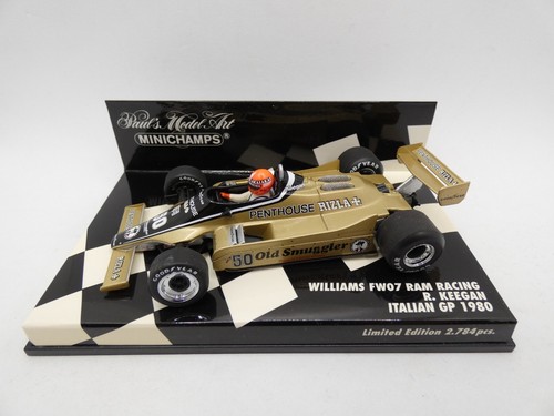 Williams FW07 RAM Racing R. Keegan #50 Italian GP 1980 1/43 Minichamps ...