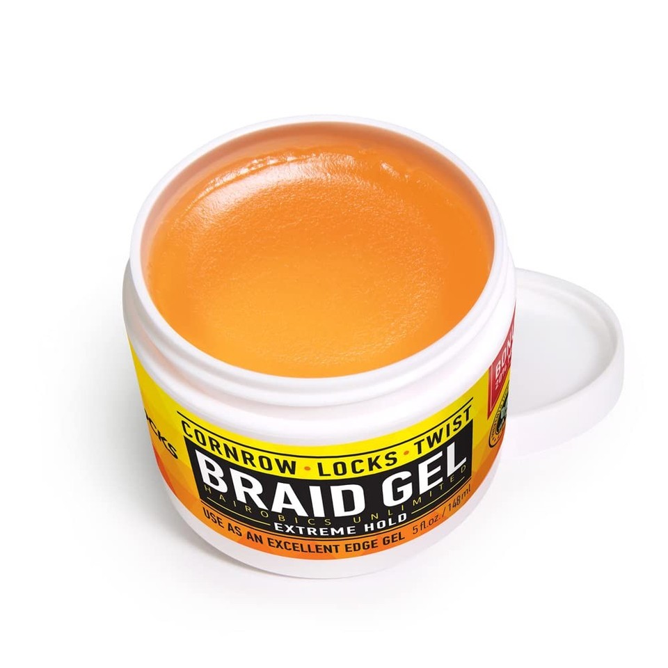 AllDay Locks Braid Gel | Extreme Hold, Smooths & Tames Frizz | No ...