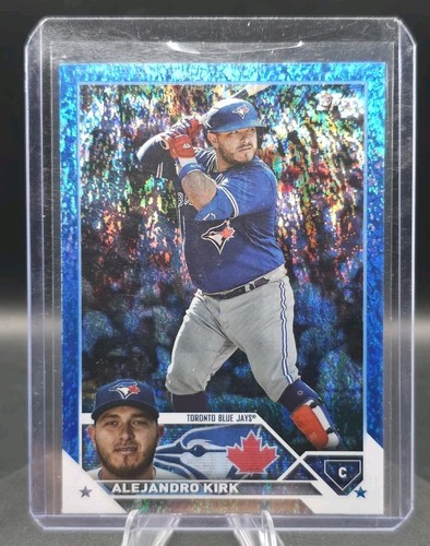2023 Topps Series 2 Aljandro Kirk # 413 Blue Jays Blue Foil Parallel ...