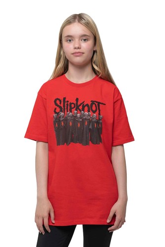 Slipknot Kids T Shirt Choir Band Logo Nuevo Oficial Rojo (Ages 5-14 Yrs ...