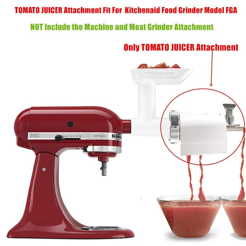 Fruit & Vegetable Strainer Attachment Tomato Juicer For KitchenAid FGA ...