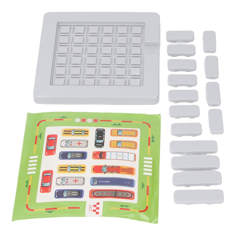 Parking Lot Maze Toy Children Logical Thinking Training Puzzle Car Maze ...