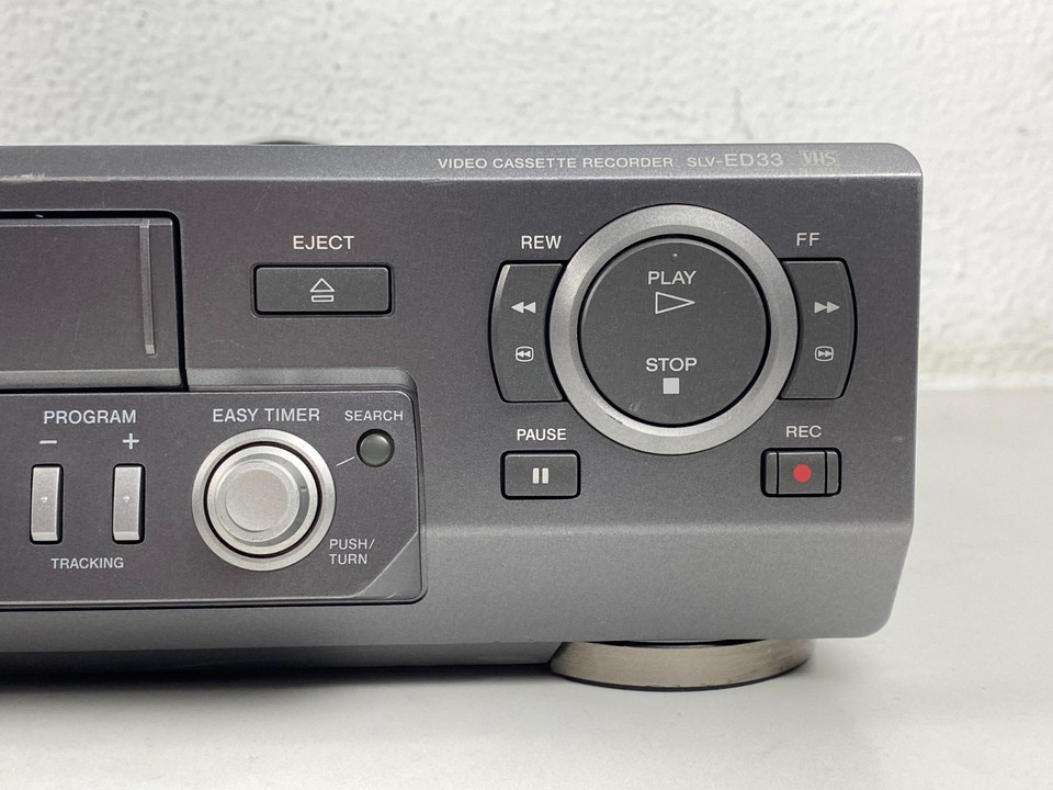 Sony SLV-ED33ME VHS Video Cassette Player Recorder VCR MESECAM NTSC ...