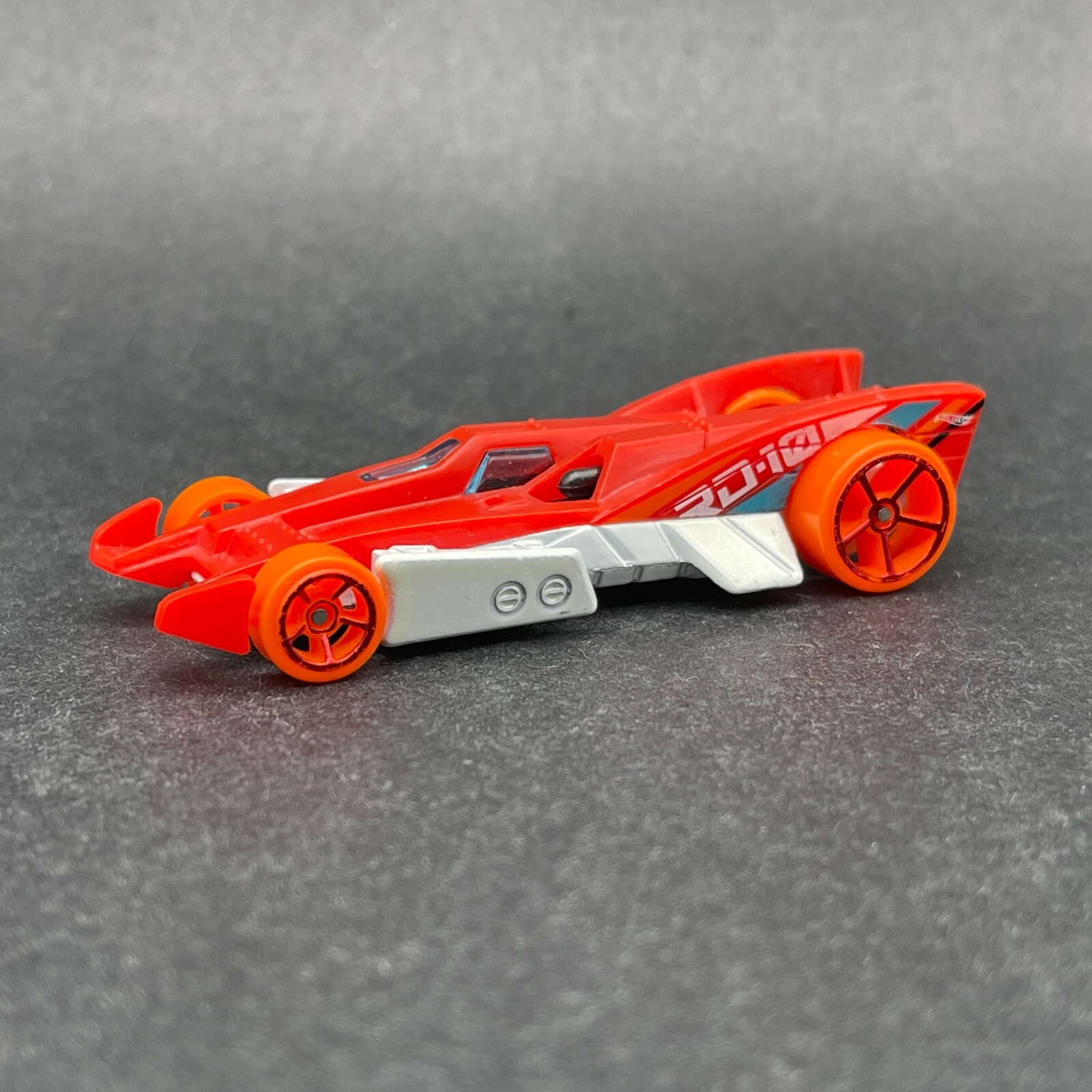Hot Wheels RD-10 Race Car Vehicle Red/Orange Diecast 1/64 Scale Loose ...