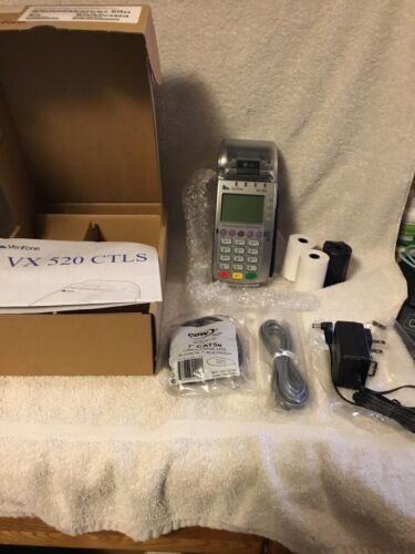 Verifone Model Number # VX 520 Card Reader Payment Terminal | eBay