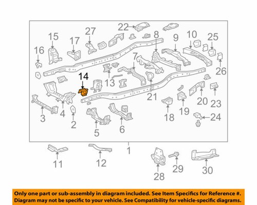 51402-60110 Toyota Bracket sub-assy, engine front mounting, lh ...