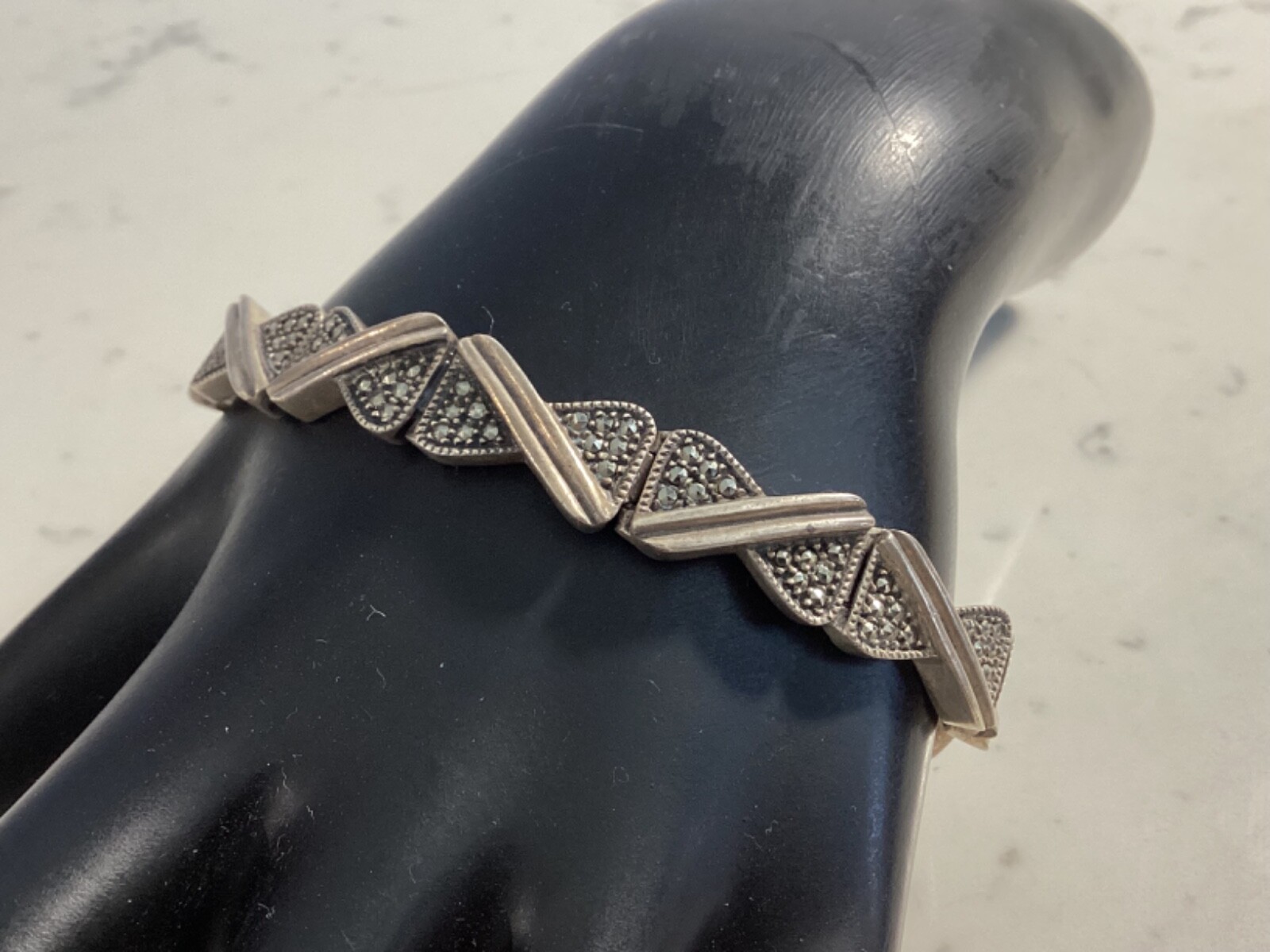 AUTHENTIC SIGNED JUDITH JACK STERLING SILVER & MARCAS… - Gem