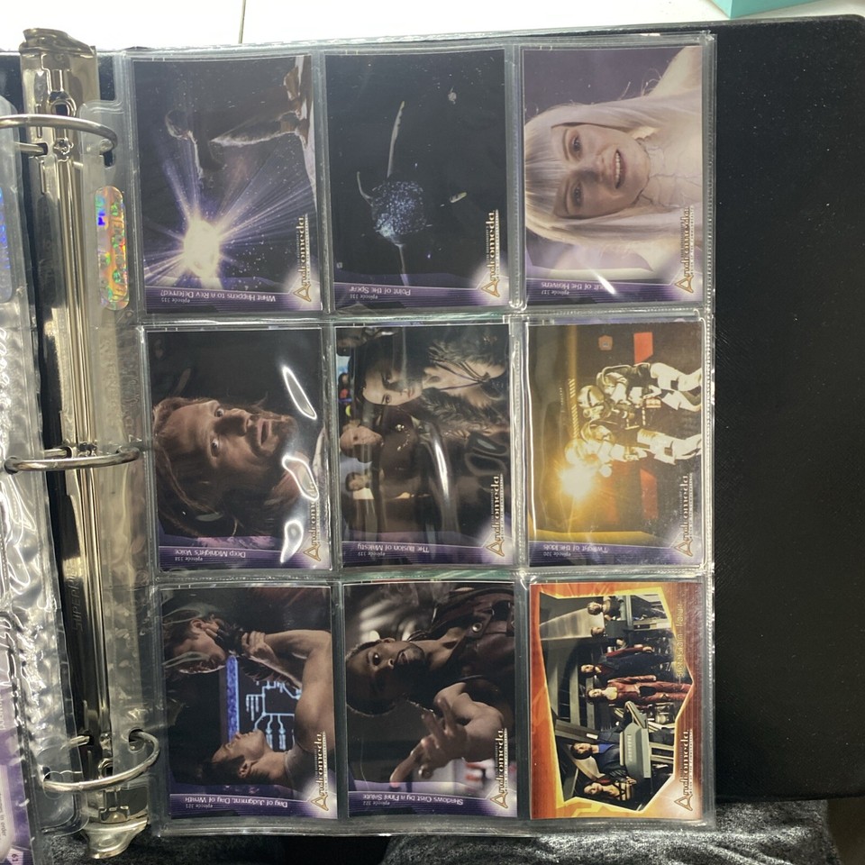 Gene Roddenberry’s Andromeda Inkworks Card Binder Pre Owned & Complete ...