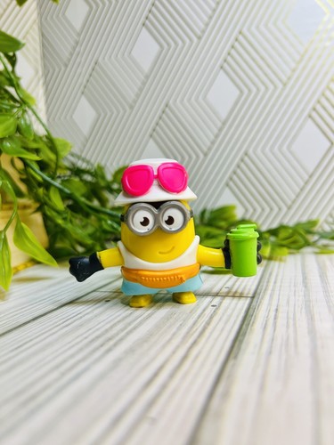 Minions Rise of Gru 2 TOURIST JERRY Mini Toy Happy Meal Vacation | eBay