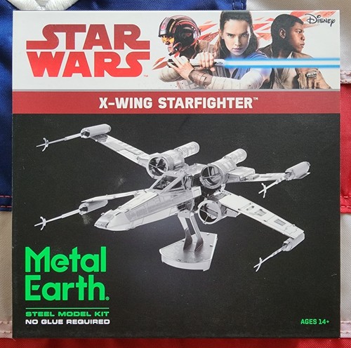 NEW Metal Earth Star Wars X-Wing Starfighter Steel Model Kit ...