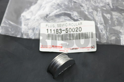 1118350020 Genuine Toyota PLUG, SEMICIRCULAR 11183-50020 | eBay