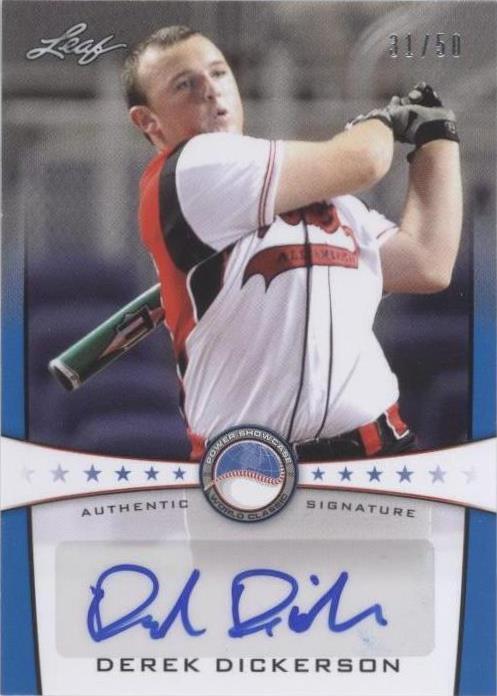 2013 Leaf Power Showcase - Autographs Derek Dickerson #PSA-DD2 /50 (AU, RC) for sale online | eBay