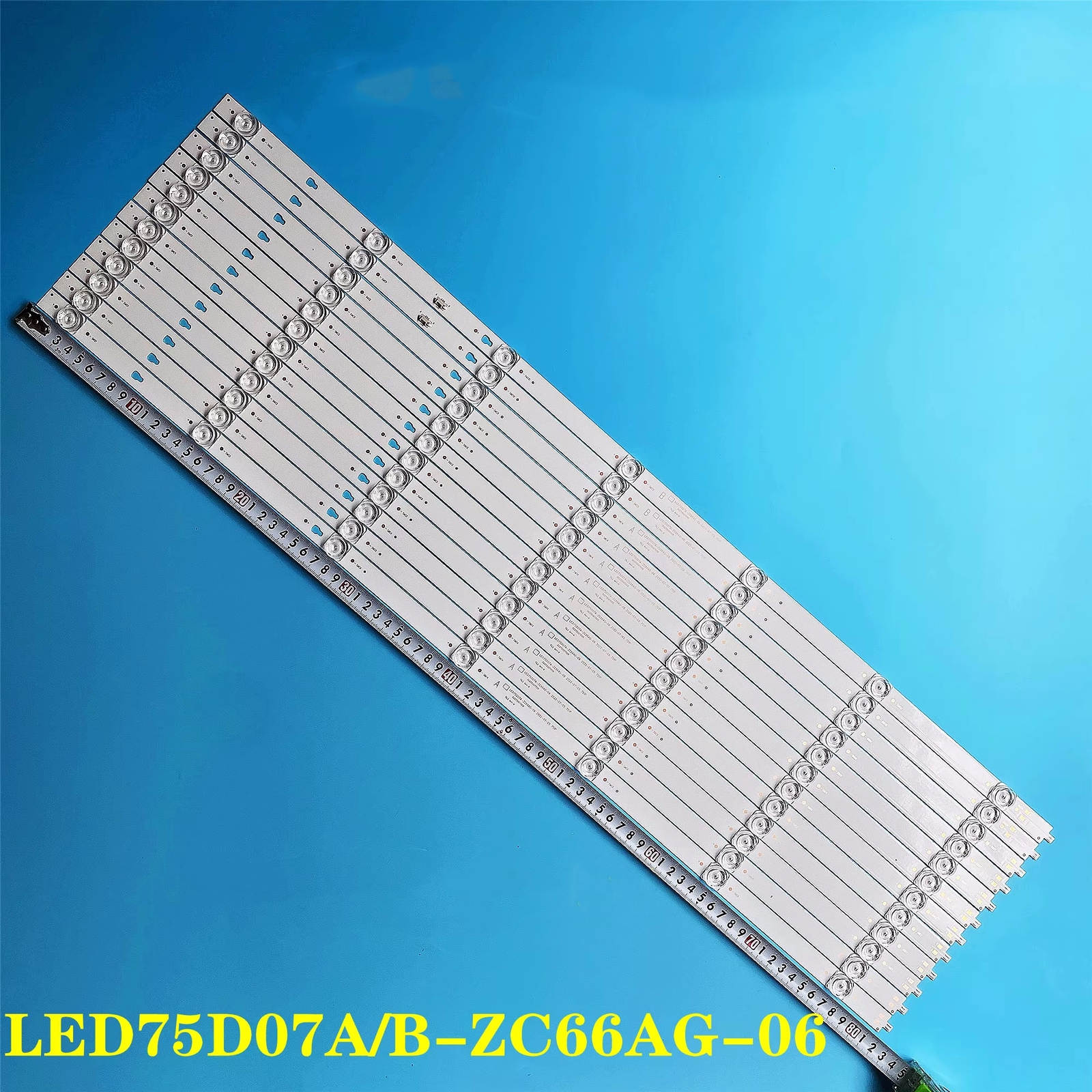 New LED Strip(12)For Haier 75R5 LED75D07A/B-ZC66AG-06 30375007005/6 ...