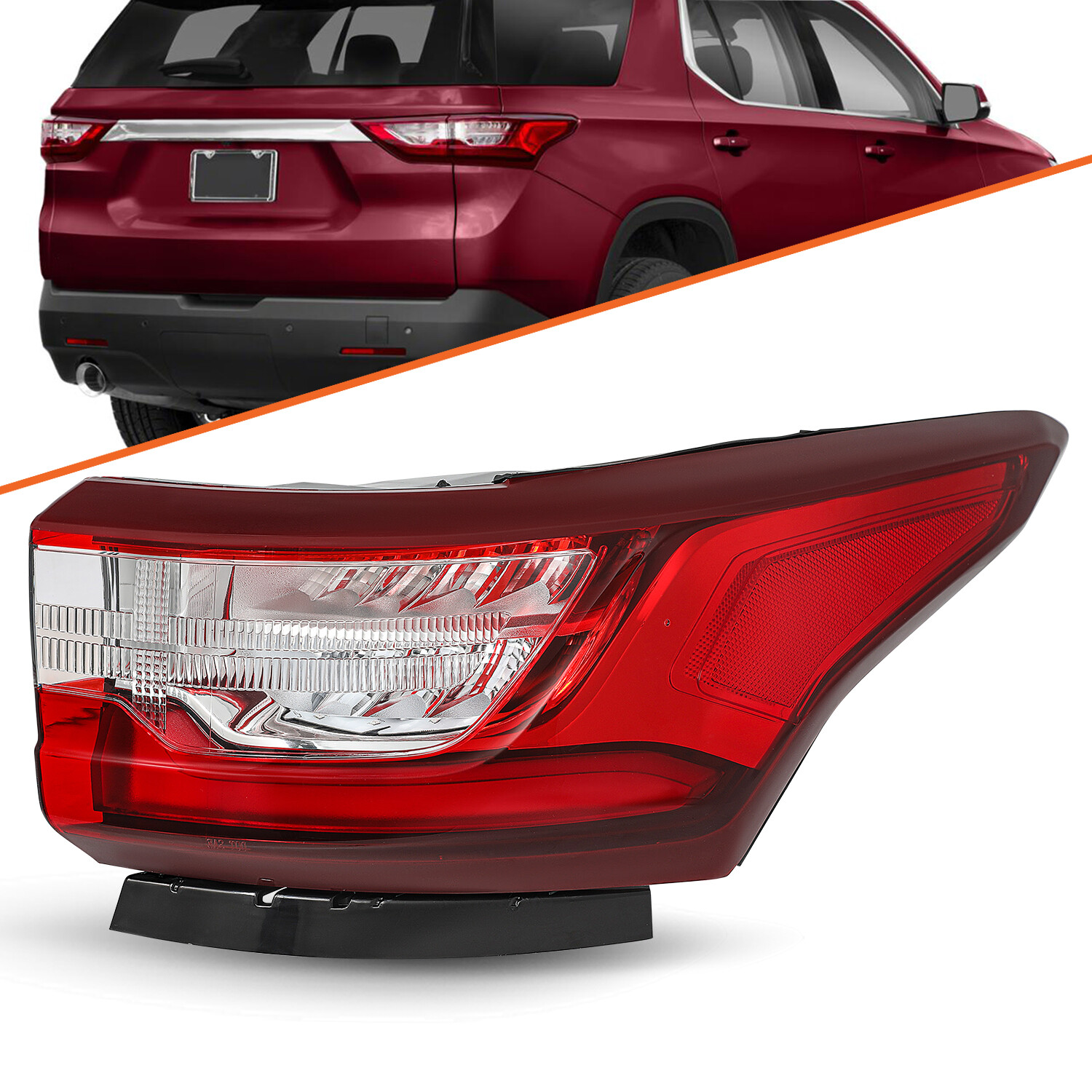 For 2018 2019 2020 Chevrolet Traverse LED Tail Light Lamp Right ...