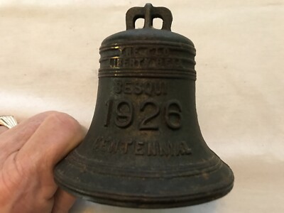 Vintage 1926 Philadelphia Sesquicentennial - Liberty Bell Cast Iron ...