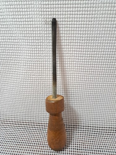 Vintage Spinning Wheel Mother of All Wood Handle Tension Knob | eBay