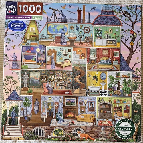 eeBoo The Alchemist's Home 1000 Piece Jigsaw Puzzle Complete | eBay