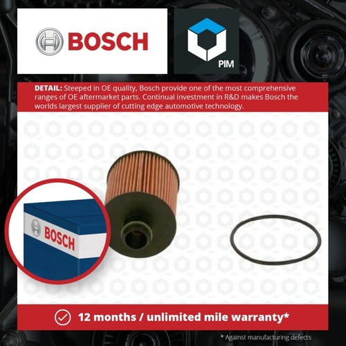 Oil Filter fits LANCIA Bosch 55206816 55207208 71751114 55214974 ...