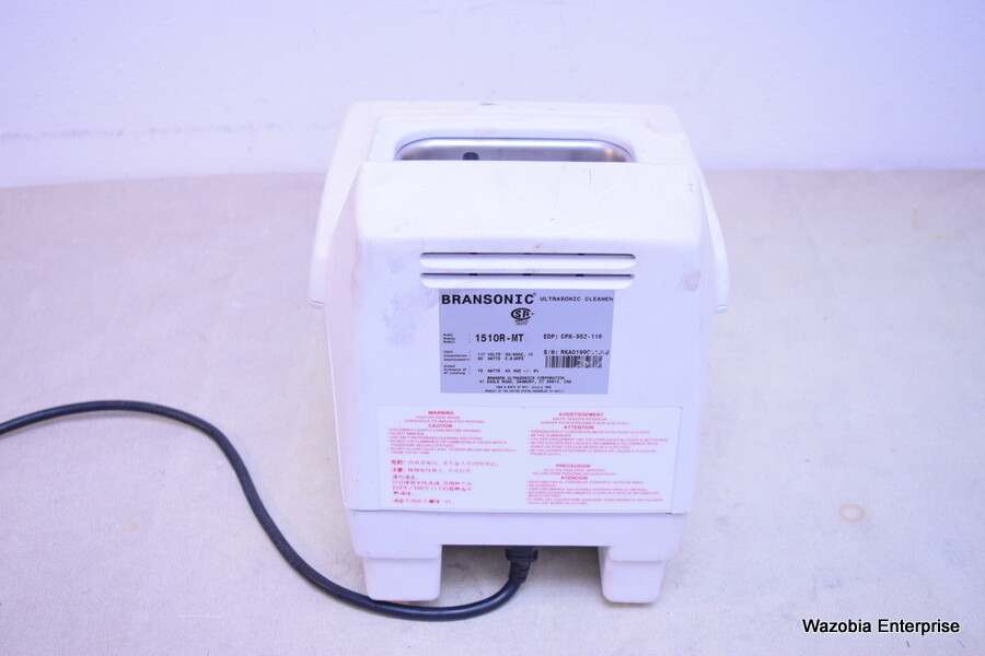 BRANSON 1510 WATER BATH BRANSONIC ULTRASONIC CLEANER MODEL 1510R-MT | eBay