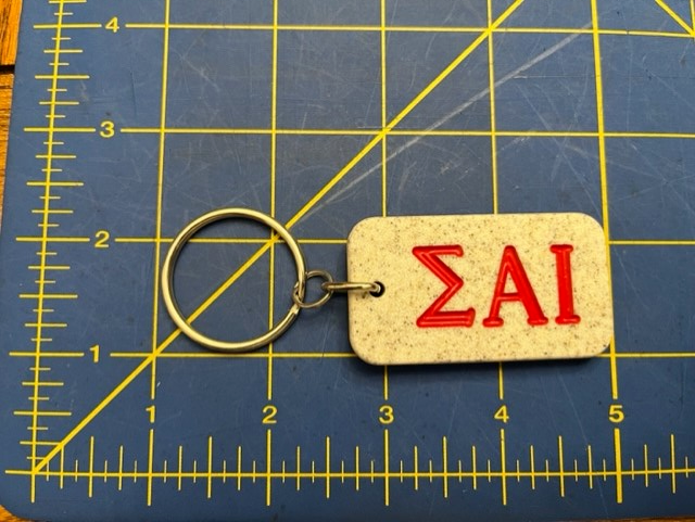 Sigma Alpha Iota Marble Keychain Key Ring, Fob, NEW, RETIRED, RETRO ...
