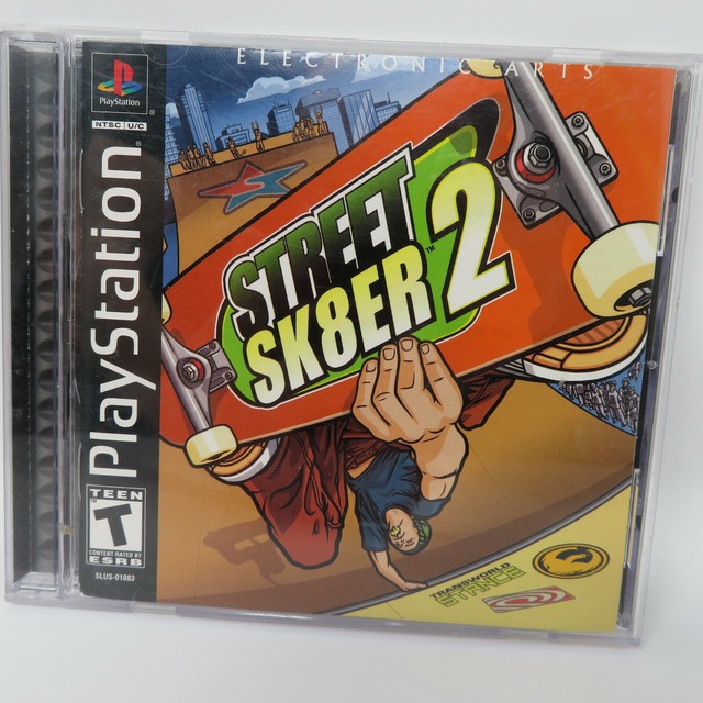Street Sk8er 2 PS1 Game Street Skater 2 Skateboarding Sony Playstation ...
