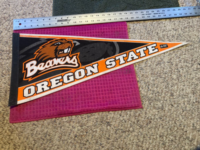 OREGON STATE UNIVERSITY BEAVERS Pennant BANNER Flag CORVALLIS - Fast ...