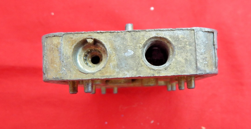 Vintage Nice Holley 4 Barrel Carburetor Fuel Metering Block 7190 7154 ...