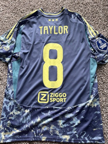 ADIDAS MEN'S AJAX AMSTERDAM 24/25 AWAY JERSEY | IT6162 Eredivisie Print ...