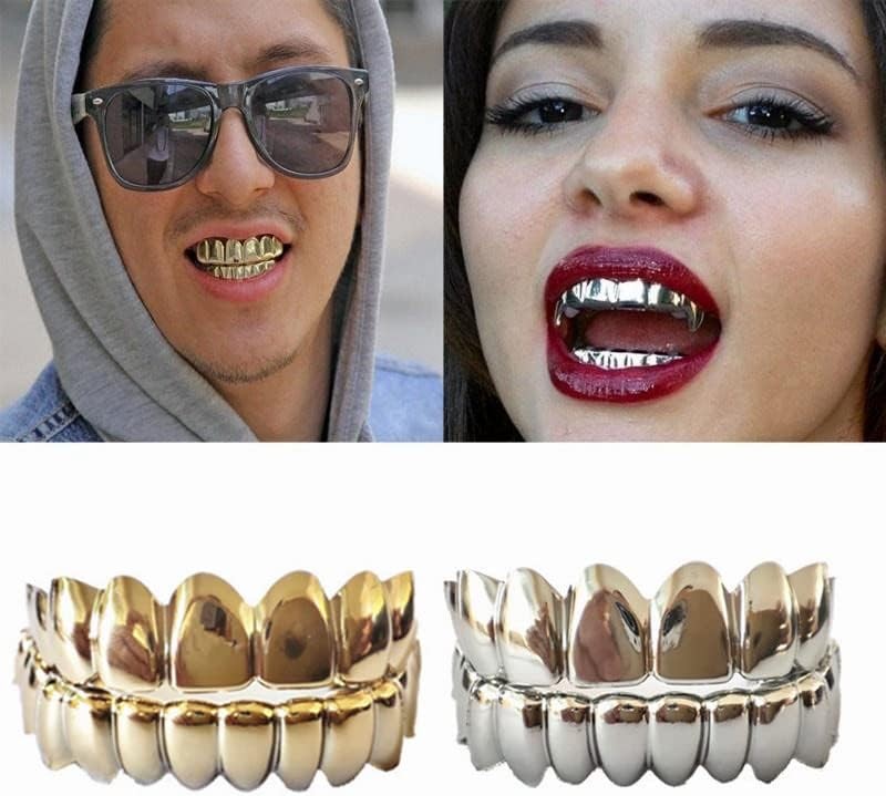 Silicone Gel Grillz Gold Grills for Your Teeth, Teeth Tooth Silver | eBay