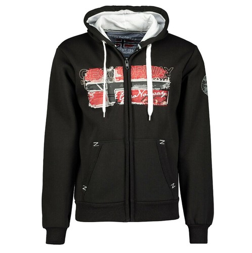 Geographical Norway Sweatshirt Gayto Hoodie Black Man | eBay