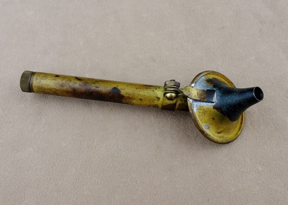 Muzzle-Loader Rifle Brass Powder Measure w Pouring Funnel - 110 Grain ...