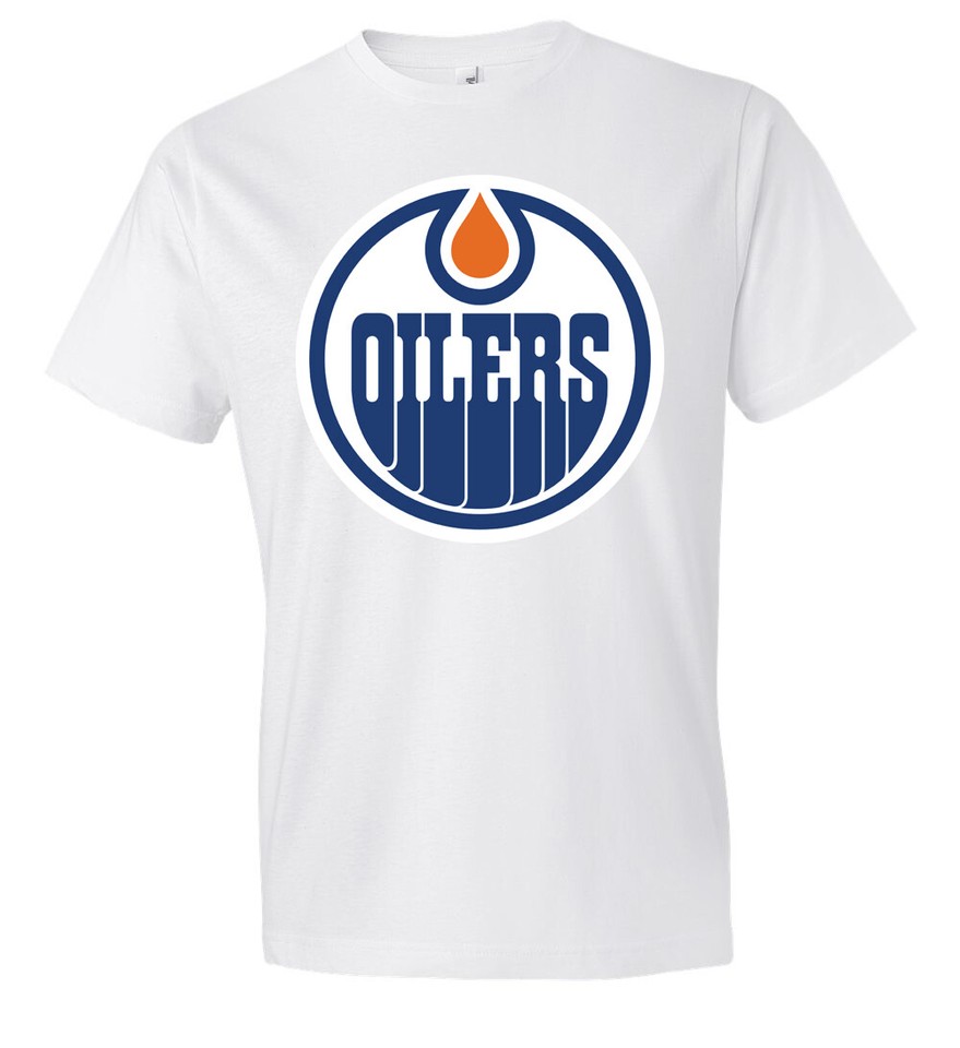 Edmonton Oilers Main Team logo shirt S-6XL Tracking!! | eBay