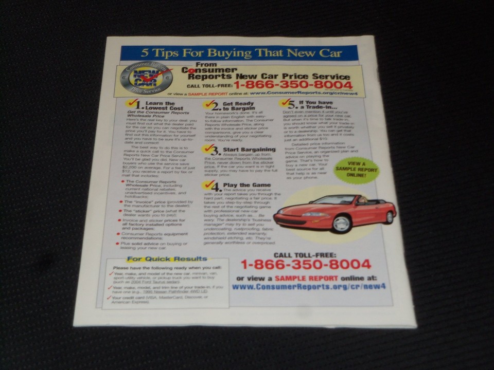 2004 FEBRUARY CONSUMER REPORTS MAGAZINE - BEST CELL PHONES COVER - O ...