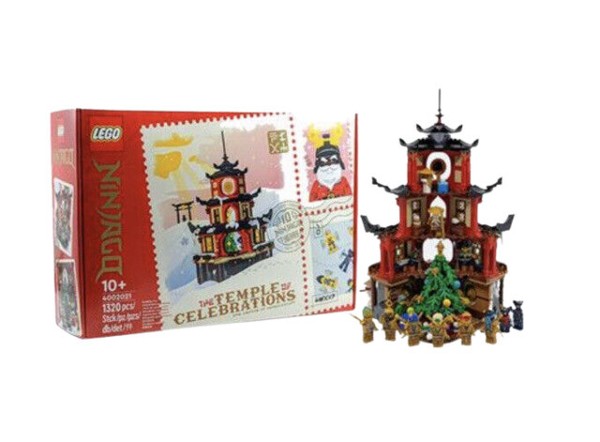 LEGO Ninjago 4002021 The Temple of Celebrations (2021 Employee ...