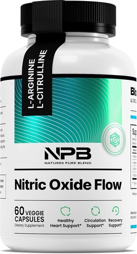 Nature's Pure Blend Nitric Oxide Supplements for Men – L-Arginine L ...