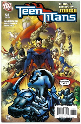 TEEN TITANS #53. MCKEEVER / BARROWS / HUNTER. DC. 2008. 9+ | eBay