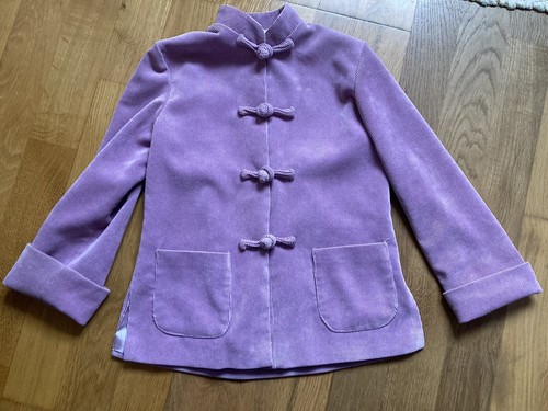 Girls Pink/Purple Ribbed Jacket (approx 5 Years) | eBay