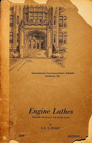 1926 Engine Lathes Home International Correspodence Schools Book | eBay