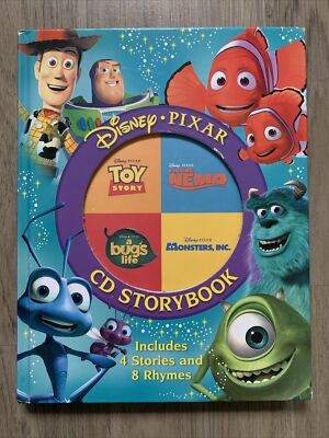Disney CD Storybook Finding Nemo Monsters Inc. A Bug's Life Toy Story ...