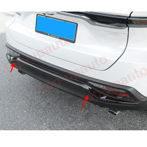 For Toyota Venza 2021-2022 Glossy black Rear Lower Bumper Lid Cover ...