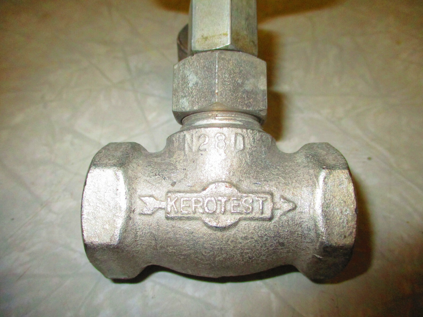 KEROTEST N28 Needle Valve 1/2" Female NPT 10,000 PSI | eBay