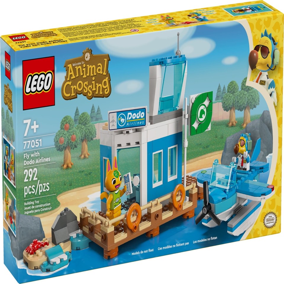 LEGO Animal Crossing Fly with Dodo Airlines Airport Building Set | eBay