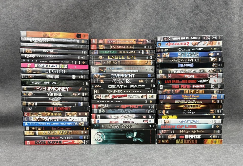 Huge Lot of 500 DVDs! Full List in the Description | eBay