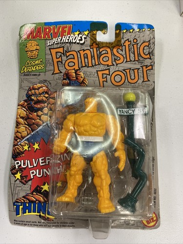 Toybiz Super Heroes - The Thing Pulverizing Punch - Factory Sealed | eBay